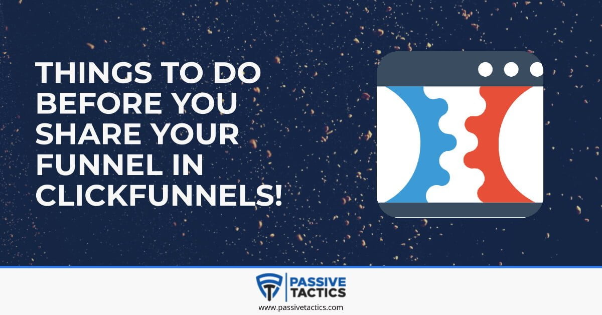 How To Share A Funnel in ClickFunnels Efficiently