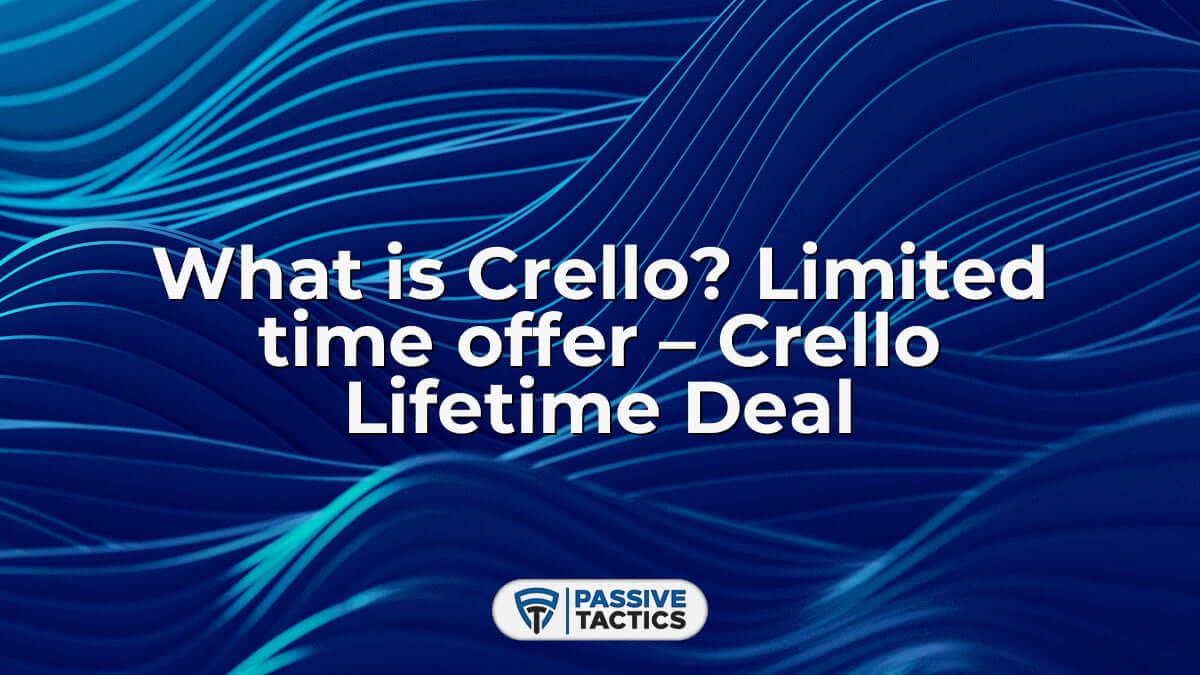 Crello Lifetime Deal – SaaS Deal Master