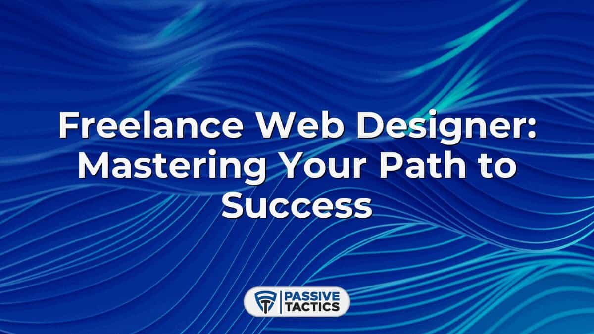 Freelance Web Designer: Mastering Your Path to Success Passive Tactics